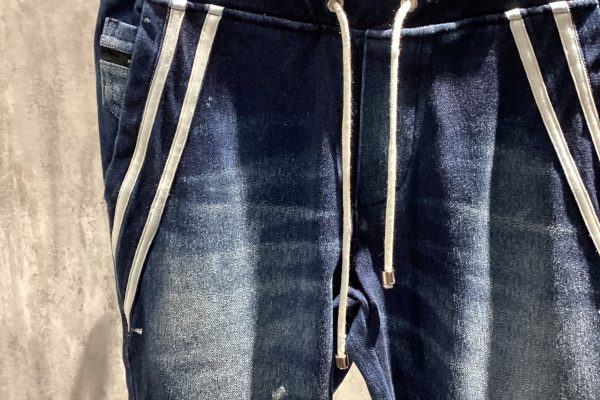 [ 1F ] RESOUND CLOTHING EX denim jersey EDGE PANTS – KAWANO
